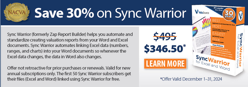 SyncWarrior Banner Offer - ValuSource